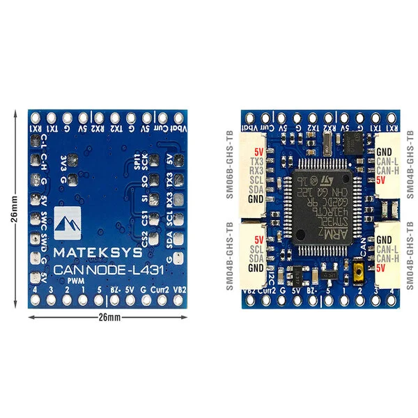 AP_Periph CAN Node L431 – DroneCAN Interface Module for UAV & PX4